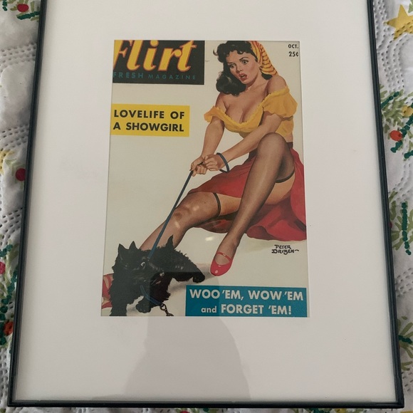 It’s About Lola | Art | Pinup Art Reprint By Peter Driben For Flirt Magazine | Poshmark